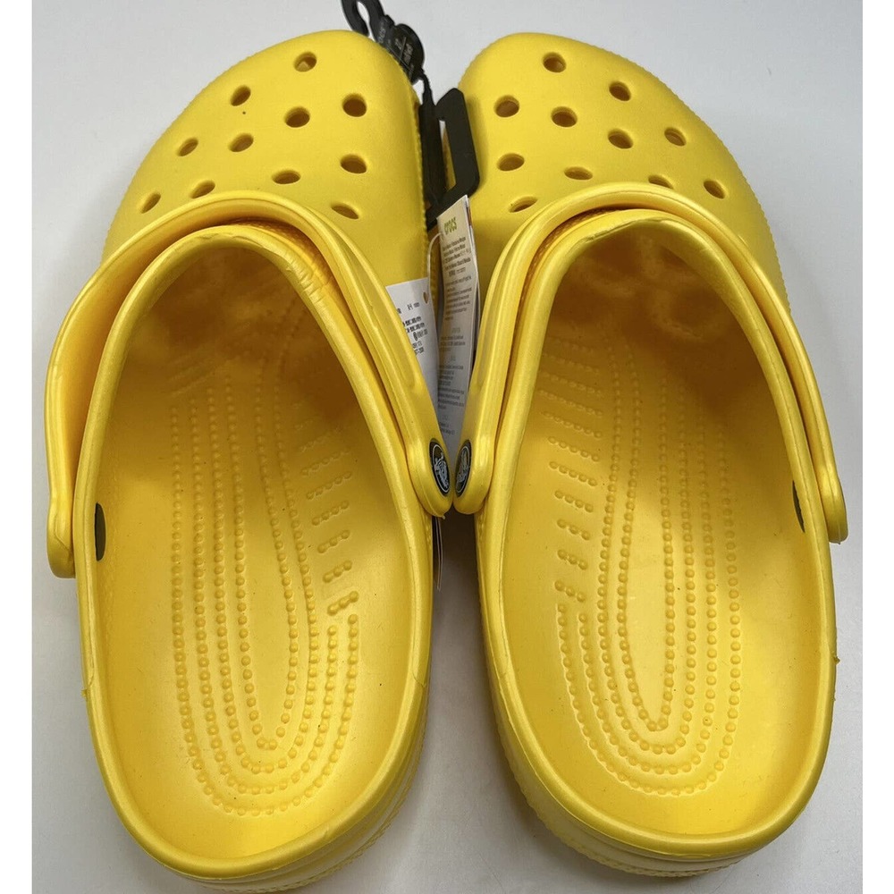 New Crocs Classic Roomy Fit Slip On Rubber Clog Sanda… - Gem